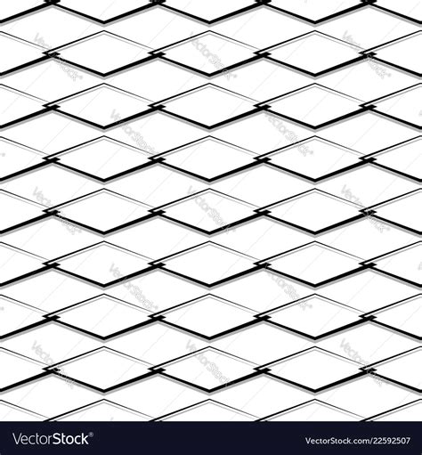 Seamless Monochrome Pattern Background Editable Vector Image