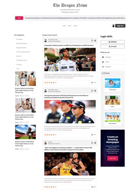 Nahid Alam On Linkedin React Webdevelopment Newsportal