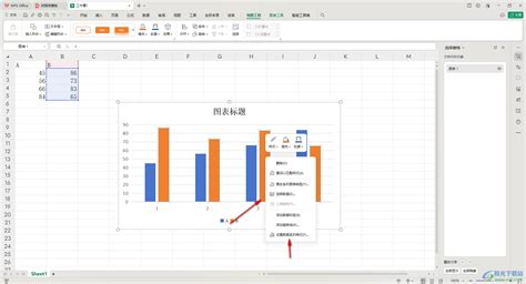 Excel次坐标轴怎么添加？ Wps Excel图表添加次坐标轴的方法 极光下载站