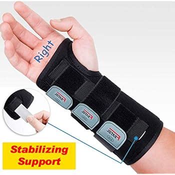 Amazon Com Ulnar Gutter Wrist Splint Small Medium Health Personal Care