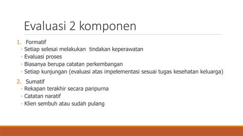 Implementasi Dan Evaluasi Asuhan Keperawatan Keluarga 2023 Pptx