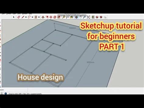 Sketchup Tutorial For Beginnerspart Youtube