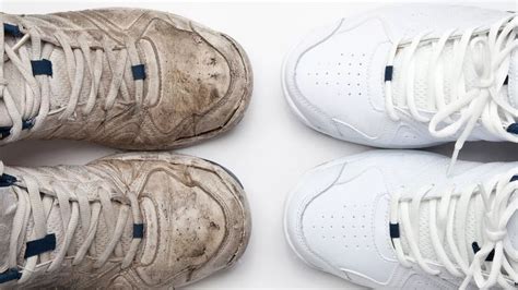 Womans Genius Three Step Hack For Cleaning White Trainers Using