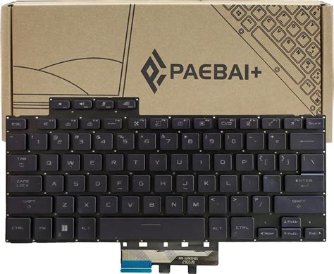 Amazon Com PAEBAI Replacement Laptop Keyboard Backlit For ASUS ROG G14 14 GA402 GA402R GA402RJ
