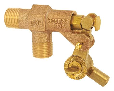 Buy Robert Manufacturing R400 1 2 R400 Series Bob Red Brass Float Valve 1 2 NPT Male Inlet X
