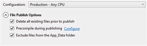 Asp Net Publishing In Production Aspx Cs Files Are Missing Stack