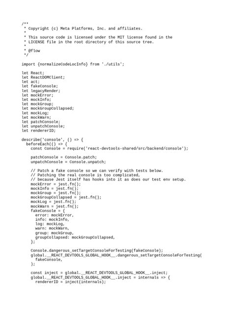 Console Test Pdf