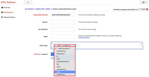 Use The Api To Customize The Display Of Relations Aodocs Knowledge Base