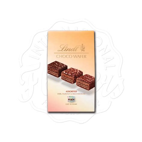 Lindt Chocolate Waffer Assorted 138g Flavers International Flavours