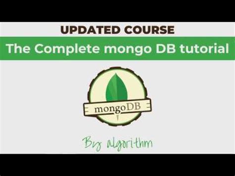 MongoDB Crash Course YouTube