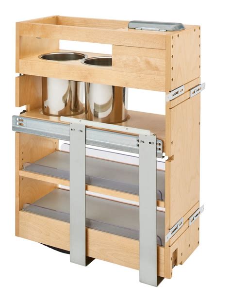 REV A SHELF INC VBOSC C Vanity Cabinet Products Vanity Base Cabinet Organizer W Outlet