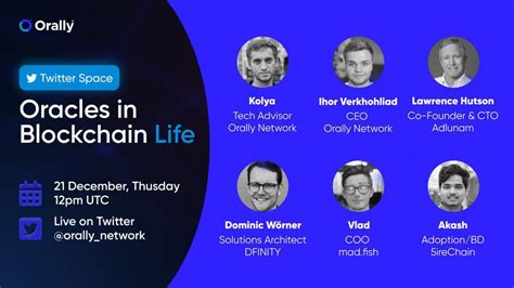 Dive Into The Blockchain Oracles Realm With Orally Network Join The