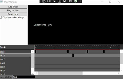 Github Jinten Timelineeditor Timelineeditor In Wpf