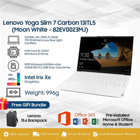 Lenovo Yoga Slim Carbon ITL Laptop Malaysia KTS