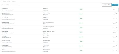 Export Users To Csv Documentation