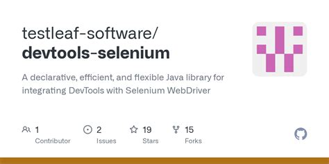 GitHub Testleaf Software Devtools Selenium A Declarative Efficient And Flexible Java