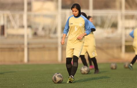 گزارش تصویری از تمرین تیم ملی فوتبال دختران نوجوان