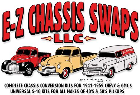 Ez Chassis Swaps Logo Chevy Truck Chassis Swap Kit Gmc Truck Chassis Swap Ls Engine