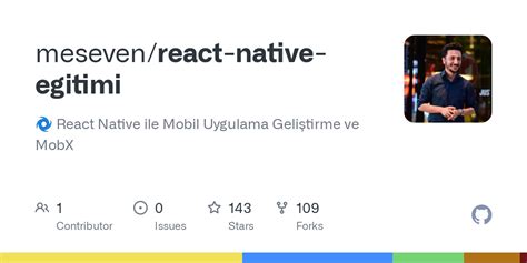 GitHub meseven react native egitimi cyclone React Native ile Mobil Uygulama Geliştirme ve MobX