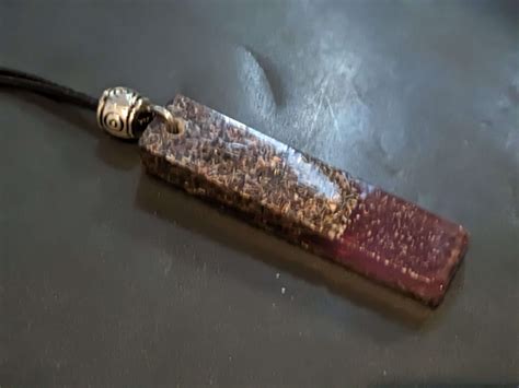 cuboid pendant bar orgone creation