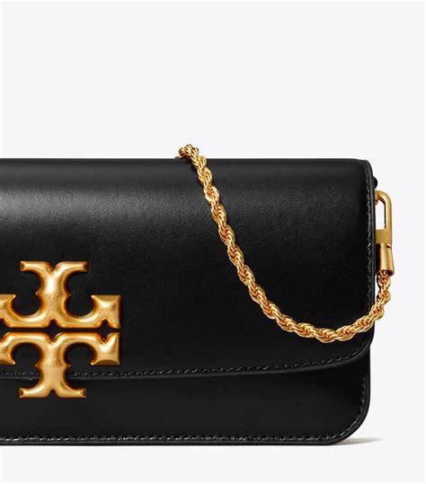 Tory Burch Eleanor Clutch Black Tory Burch Store