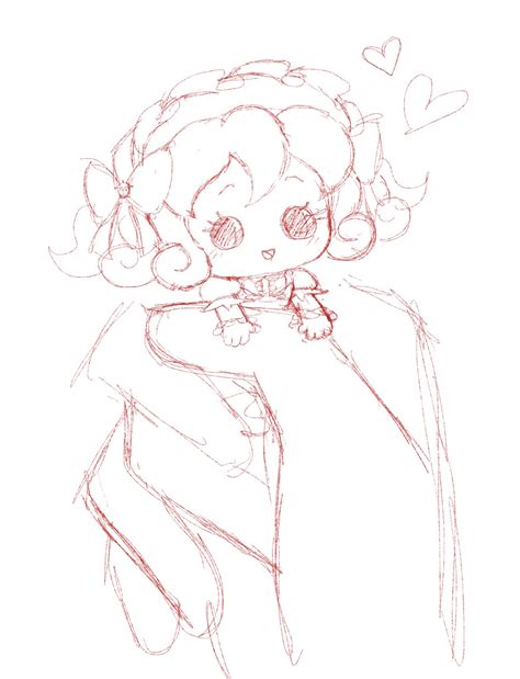Tiny Strawberry Sketch Rberrywitched