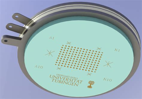 Detector Body And Backside Of The Anode With Its Gold Connectors And Download Scientific