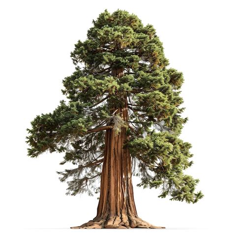 Majestic Giant Sequoia Tree Premium Ai Generated Image