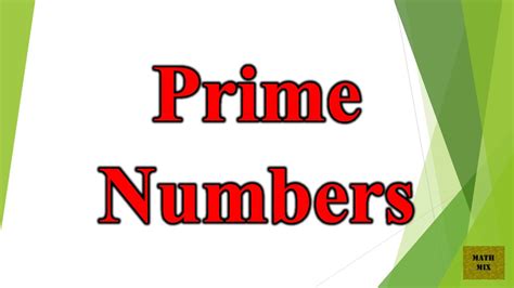 Prime Numbers Youtube