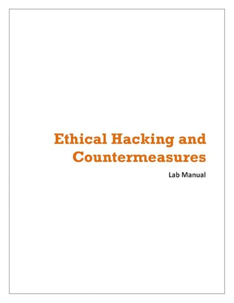 Ceh V8 Labs Module 00 Pdf