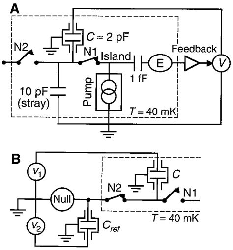 Schematic Diagram Of The Set Capacitance Standard A Configuration