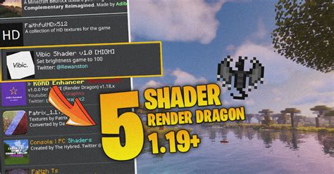 TOP SHADER RENDER DRAGON TERBAIK MCPE