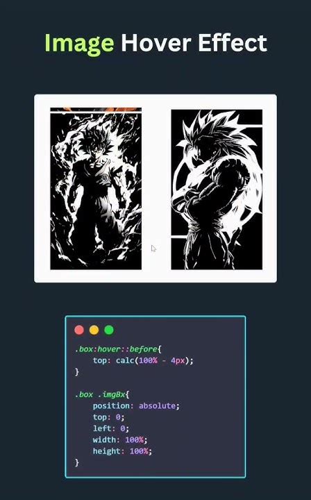 Image Hover Effect In Css Css Html Webdesign Coding