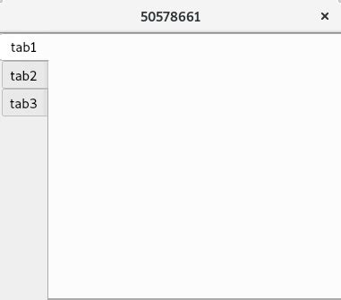 C How To Implement Vertical Tabs In QT Stack Overflow