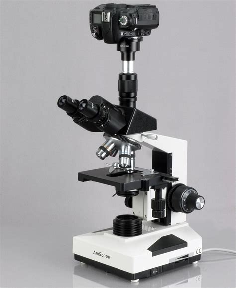 Amscope Ca Nik Slr Adaptador De Cámara Nikon Réflexréflex Digital Para Microscopiosadaptador