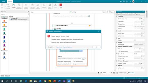 Cannot Type Special Keys Using Simulate Input Mode StudioX UiPath