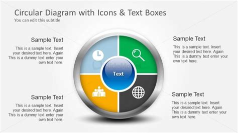 Steps Circular Diagram Design SlideModel