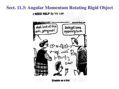 ppt sect 11 3 angular momentum rotating rigid object powerpoint presentation id 4219647