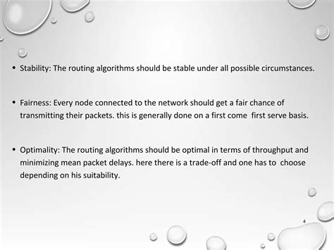 routing algorithm network layer ppt
