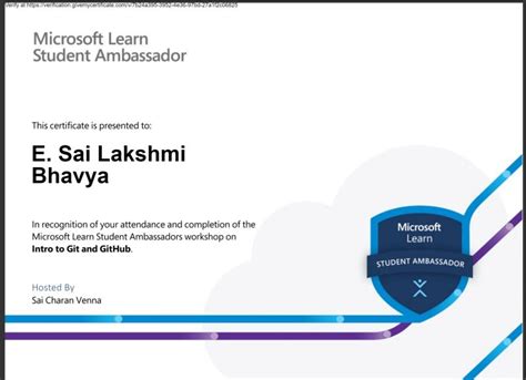 Sai Lakshmi Bhavya Eluri On Linkedin Microsoftlearn Github