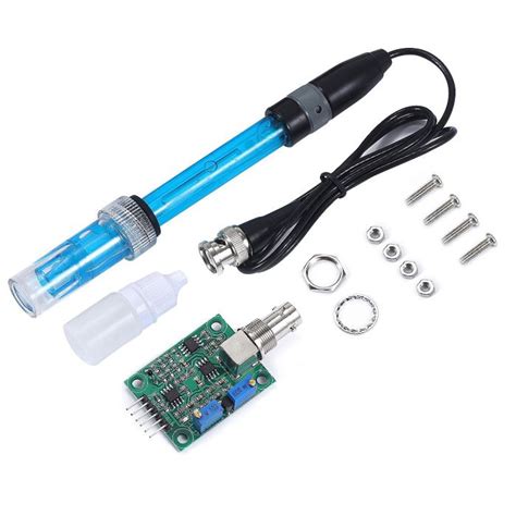 Sensor Ph Módulo Ph4502c Ph Eletrodo Azul