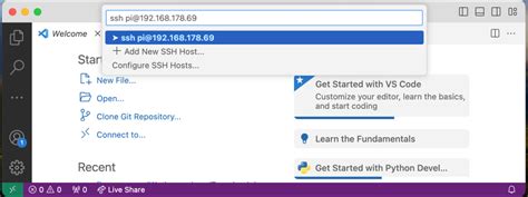 Cheatsheet How To Set Up Remote Development With Vs Code Using Ssh Thomas Suedbroeckers Blog