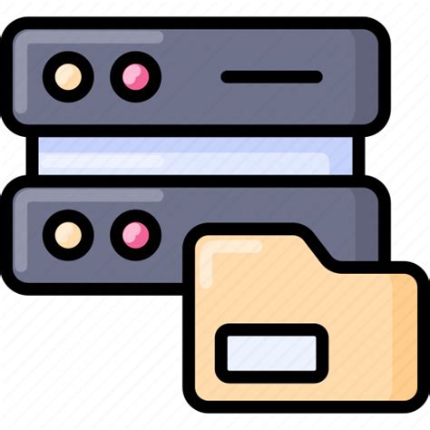 database folder data server hosting icon download on iconfinder