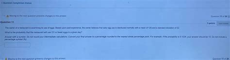 solved question completion status question 11 ﻿of 204