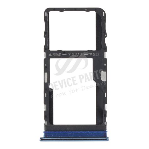SIM Card Tray For TCL 30 30 Dual Card Version Blue Ori