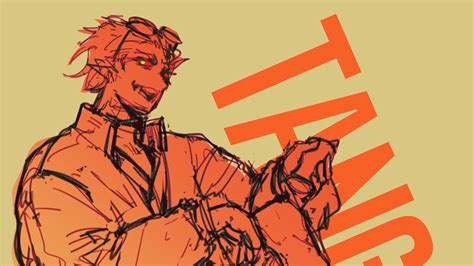 Tangotek Gifting A Dandelion Bouqet I Can Draw Whoever You Want Him To Be Giving It To In