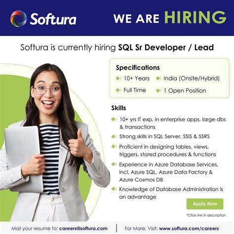 Softura On Linkedin Sqldeveloper Sqllead Ssis Ssrs Itjobs Technologyjobs Hiring…