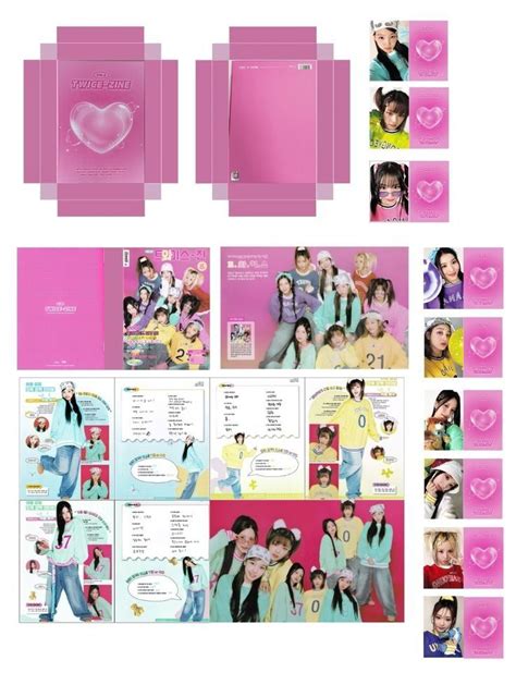 Twice Álbum Zine Idee