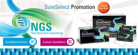 Agilent Sureselect Promotion Agilent Sureselect Promotion