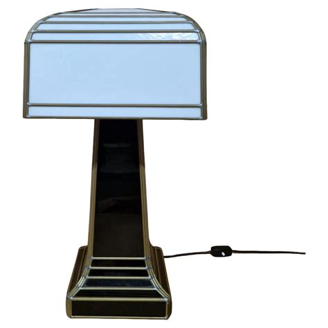 Tiffany Style Stain Glass Table Lamp At 1stdibs